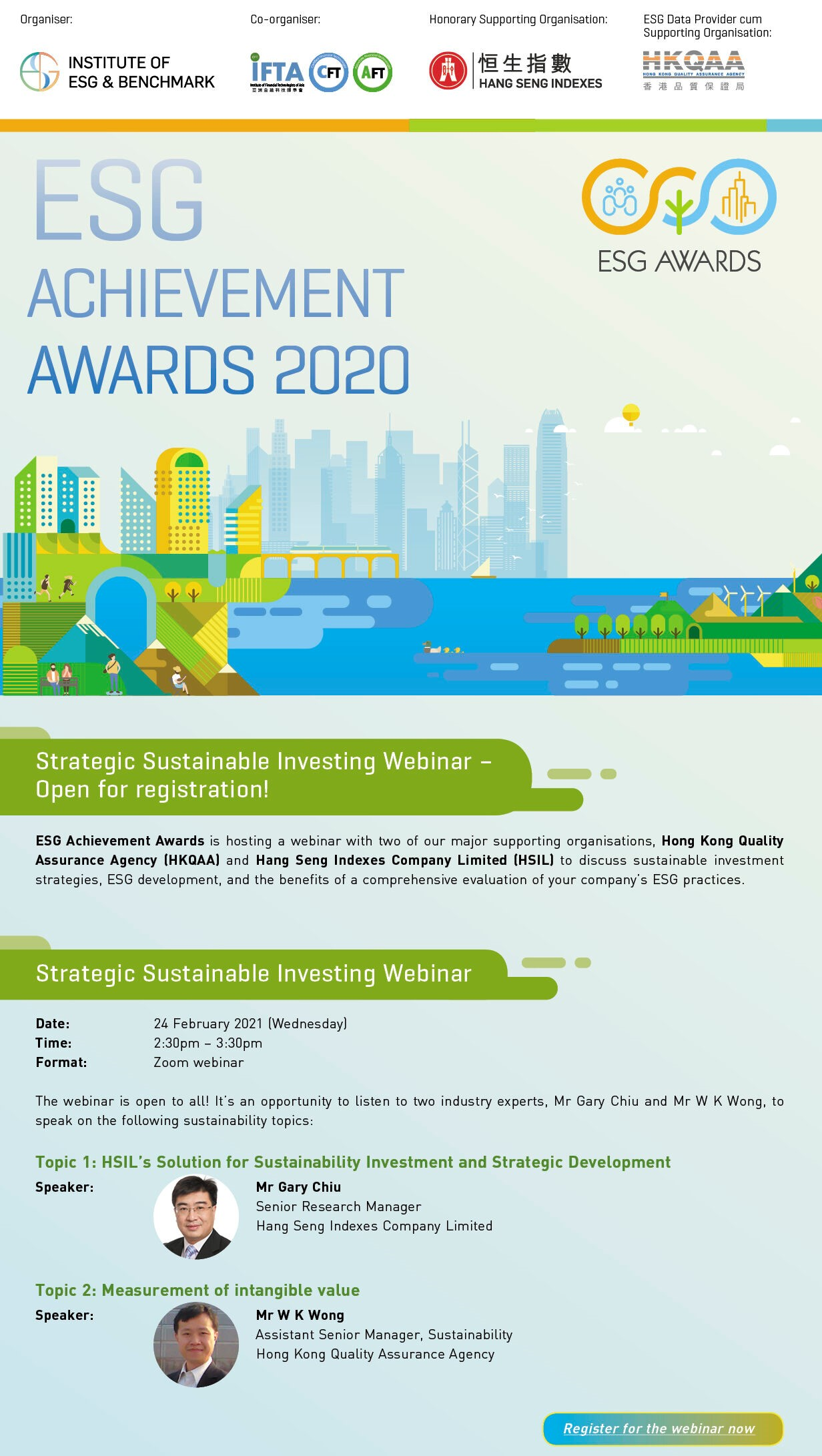 ESG Achievement Awards 2020 – Strategic Sustainable Investing Webinar ...